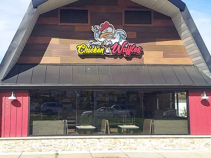The colorful and cozy entrance of this beloved neighborhood carry-out hints at the wonderful, heartwarming treasures waiting for you inside.