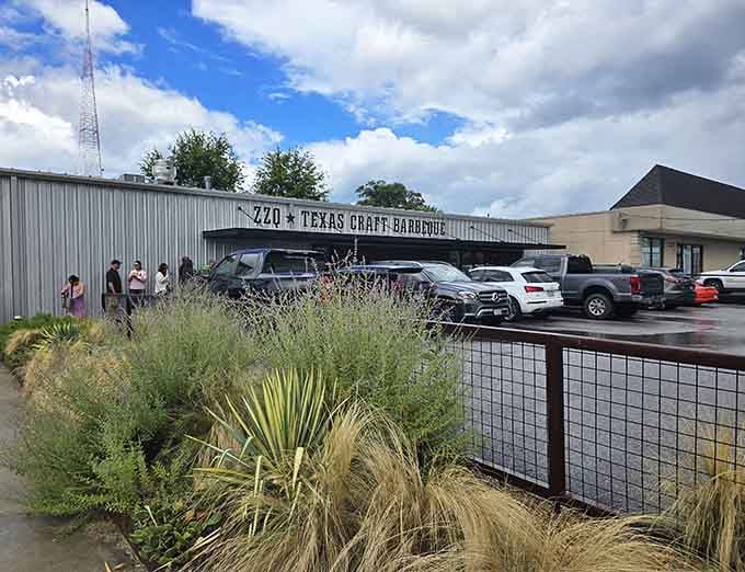 That parking lot diversity tells you everything: when brisket's this good, everyone shows up hungry and ready.