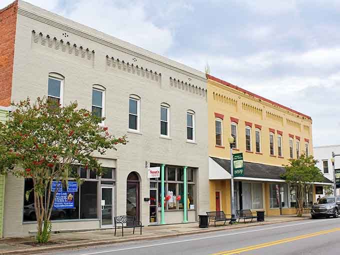 That classic architecture tells you everything about Perry's commitment to preserving its authentic character and charm.