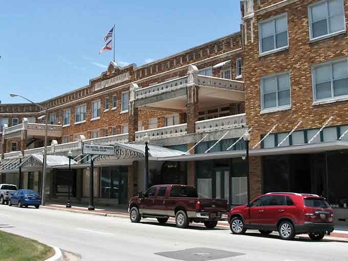 Classic brick architecture meets small-town Florida charm where your retirement dollars actually stretch like they're supposed to.