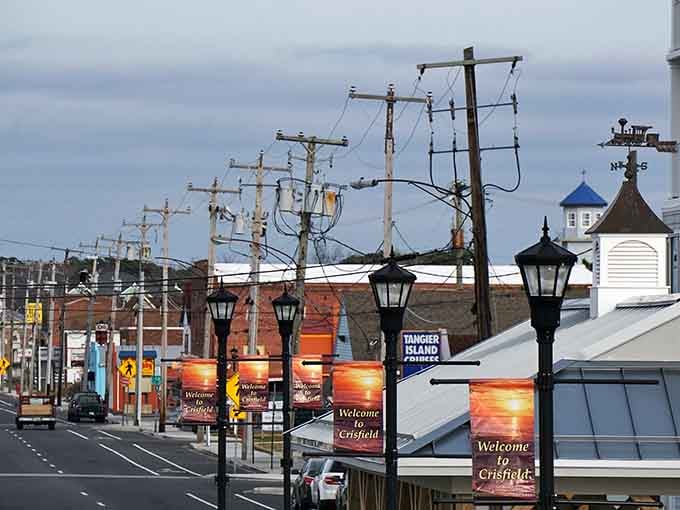 Main Street welcomes you with the kind of charm that doesn't require a marketing budget or a focus group.