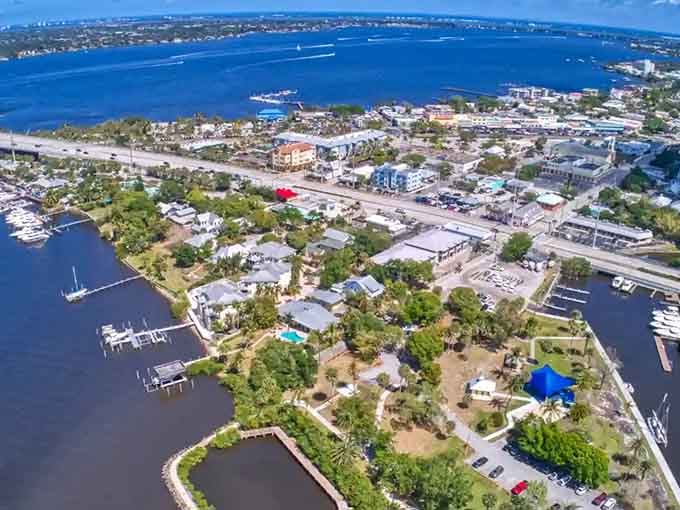 Stuart's waterfront spreads out like a postcard that forgot to exaggerate, proving paradise has excellent infrastructure.