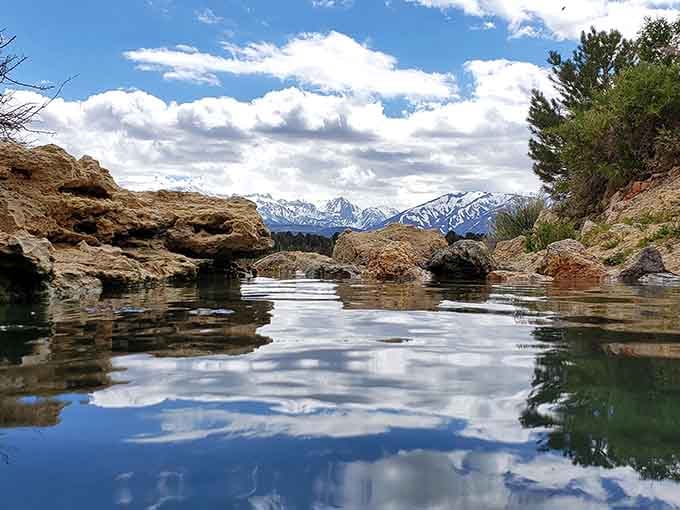 Nature's own hot tub, no membership required, just bring yourself and a sense of wonder.