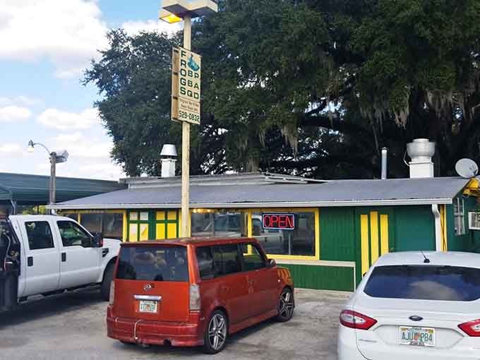 That green and yellow exterior isn't trying to impress anyone, and that's exactly why it does.