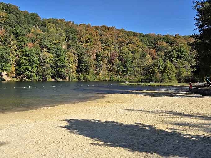 Sandy beaches and mountain views prove Pennsylvania doesn't need an ocean to deliver paradise in your backyard.