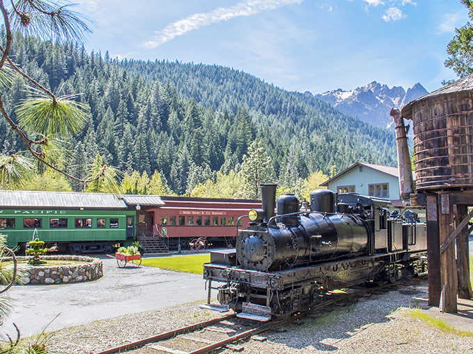 When a vintage steam locomotive becomes your neighbor, you know you've found something special in Northern California.