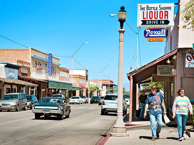 Main Street Florence looks like Hollywood's backlot, except the coffee's better and nobody yells "cut."