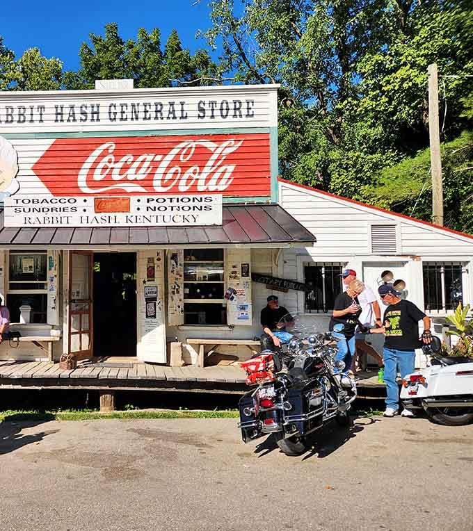 When motorcycles park outside, you know you've found a place where real people gather for real experiences.