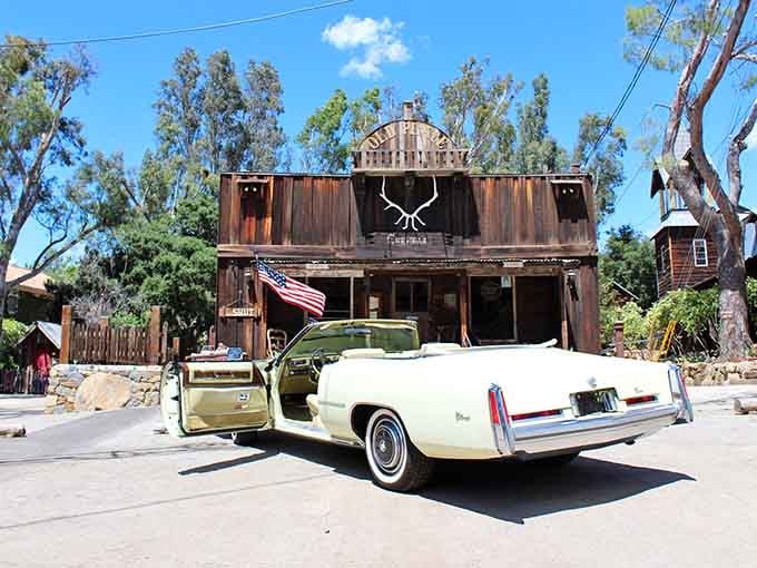 That weathered wood and mounted elk head aren't props; this is the real deal, folks.