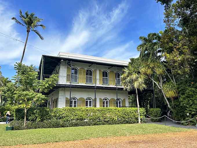 That yellow Spanish Colonial beauty isn't just a house, it's where literary magic happened daily.