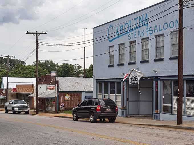Main Street Walhalla looks like someone pressed pause on the perfect small-town movie set you've been searching for.