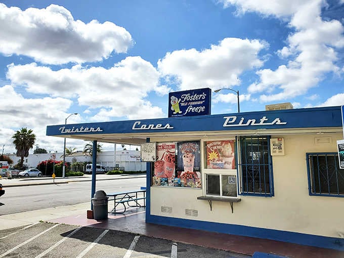 That blue and white color scheme hits different when you realize it's been making people happy since Eisenhower was president.