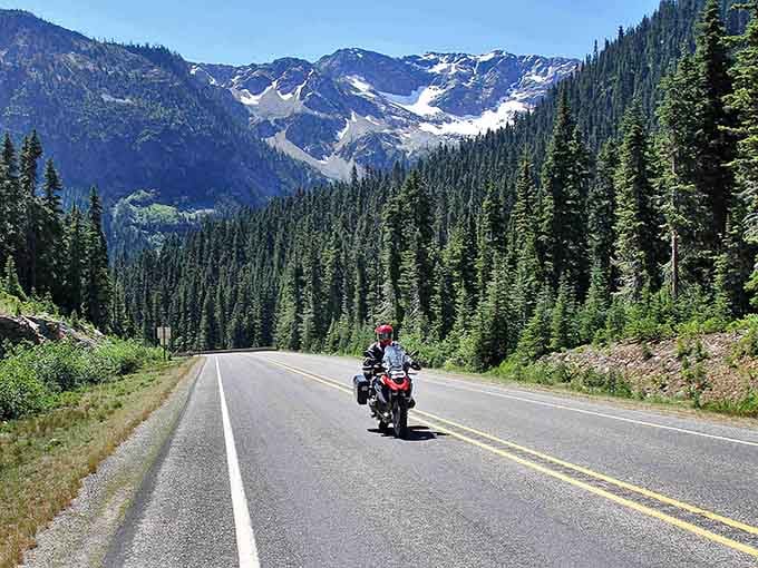 When the road ahead looks like a desktop wallpaper come to life, you know you're somewhere special.