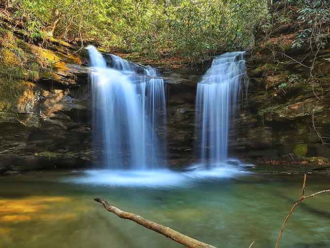 Two waterfalls for the price of one hike &ndash; nature's version of a buy-one-get-one-free deal.