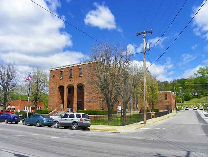 The classic courthouse architecture reminds you that some things were built to last, unlike your smartphone that needs replacing every two years.