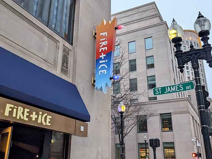 The Berkeley Street entrance beckons with promises of unlimited culinary possibilities just beyond those doors.