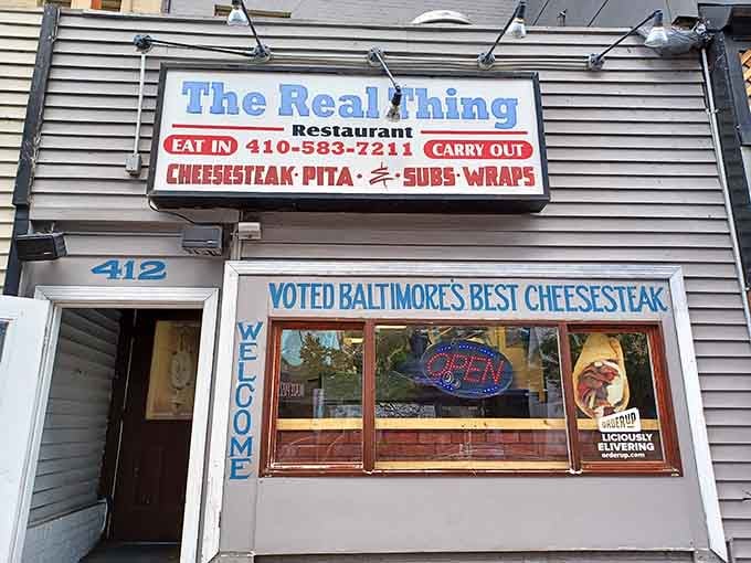 That unassuming storefront hides one of Towson's best-kept culinary secrets, just waiting to be discovered.