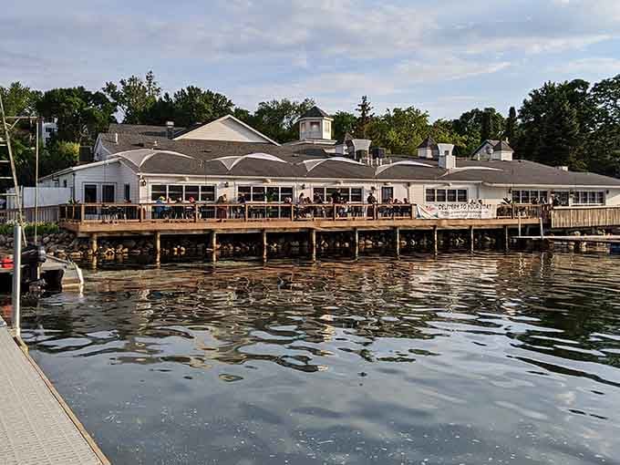 Nothing beats the view from the water! Lola's Lakehouse sits right on Lake Waconia, offering diners stunning scenery with their legendary meals.