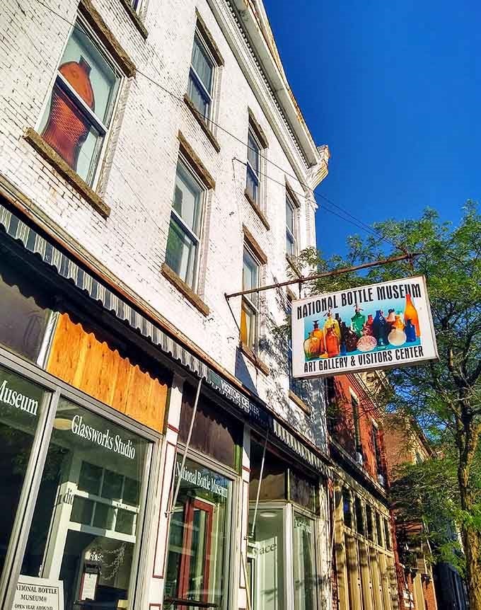 The National Bottle Museum stands proudly in downtown Ballston Spa, ready to change your mind about glass forever.