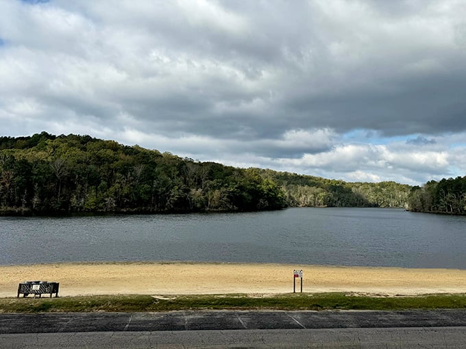 That moment when you realize paradise doesn't require a four-hour drive to the coast after all.