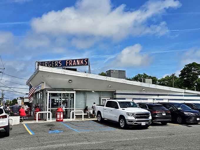 A slice of Americana, the All American Hamburger Drive In elevates Massapequa like a beacon for hungry souls.
