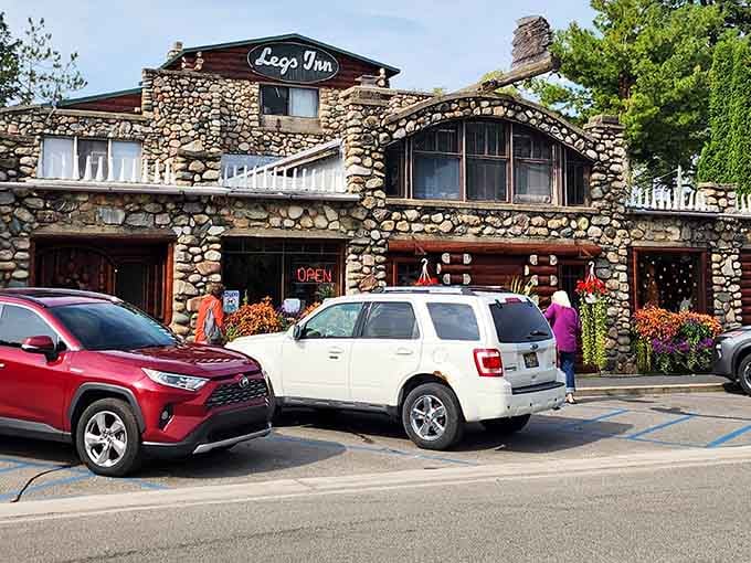 When medieval European architecture crashes into Michigan's forests, magic happens in the most delicious way.