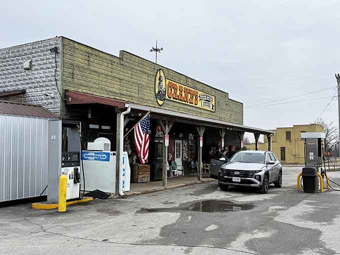 That classic storefront isn't just photogenic, it's a portal to simpler times when stores had actual personality.