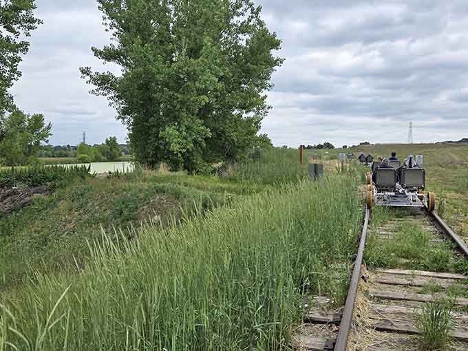 When bicycles meet railroad history, magic happens on tracks that once carried freight and dreams.