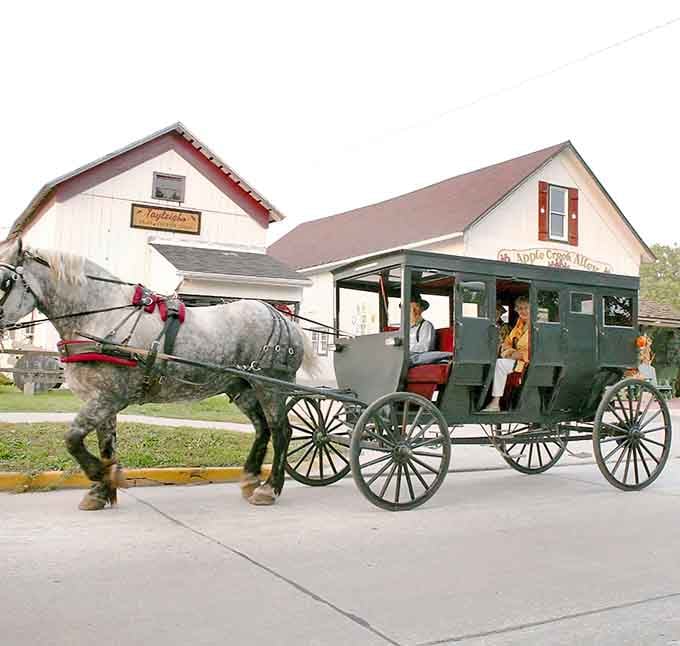 When your Uber arrives with actual horsepower, you know you've found somewhere special and wonderfully unhurried.