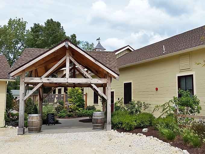 That moment when you realize wine country doesn't require a plane ticket, just a tank of gas.