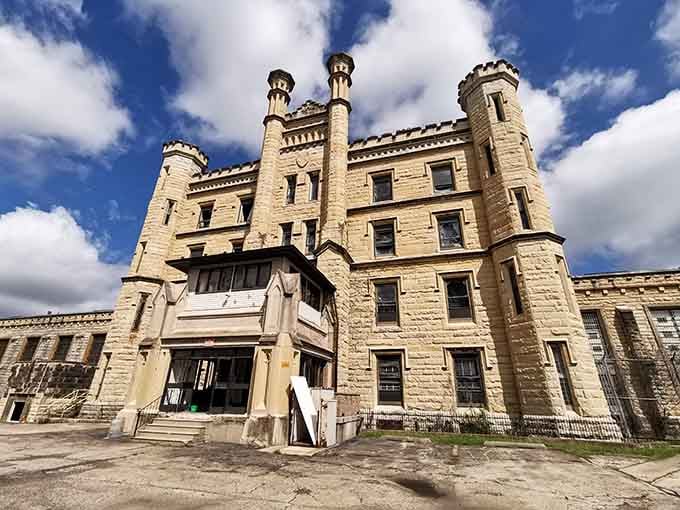 Those castle towers aren't for show: this limestone fortress means business, and it's been intimidating visitors since the 1800s.