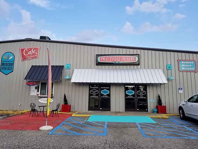 That colorful entrance isn't just welcoming, it's practically begging you to come lose track of time inside.