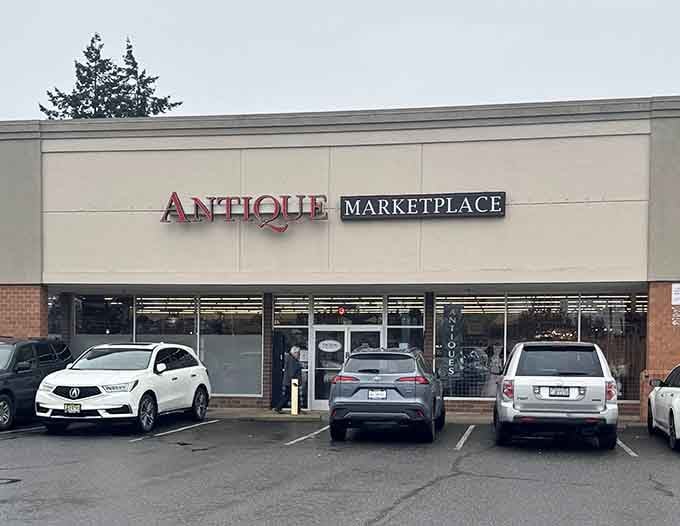 From the outside, you'd never guess this unassuming storefront holds decades of treasures waiting inside.