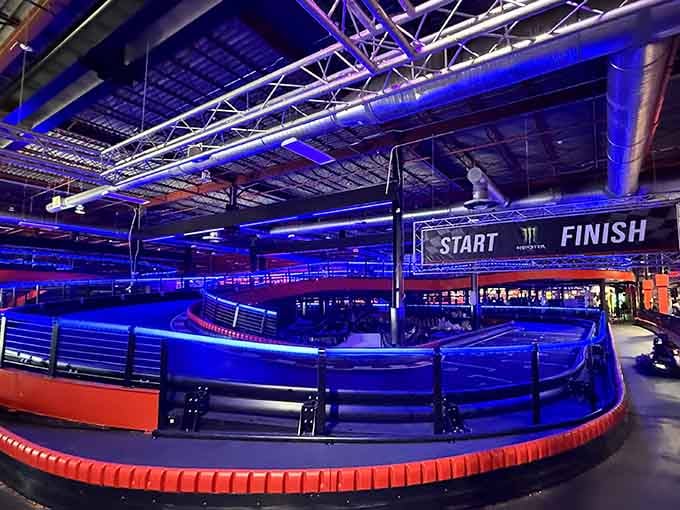 That multi-level track isn't just impressive, it's where your inner Mario Andretti finally gets to come out and play.