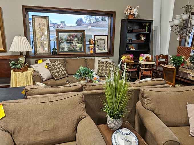 The exterior might look unassuming, but inside awaits a treasure trove that'll make your bargain-hunting heart sing.