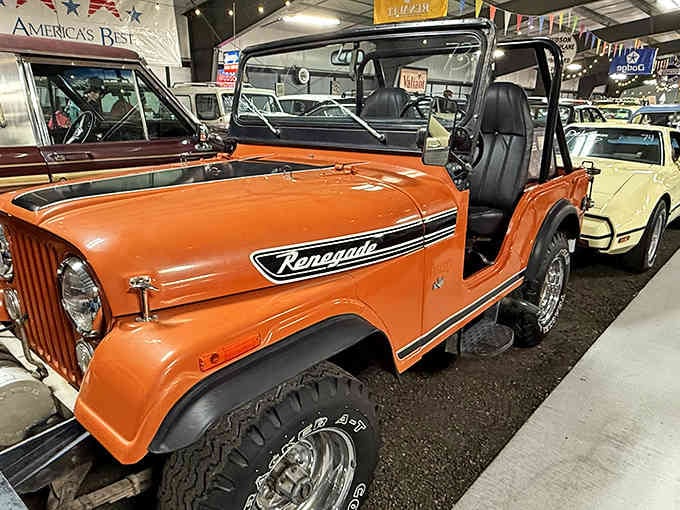 That orange Jeep Renegade isn't just a vehicle&mdash;it's a time machine with four-wheel drive and attitude.