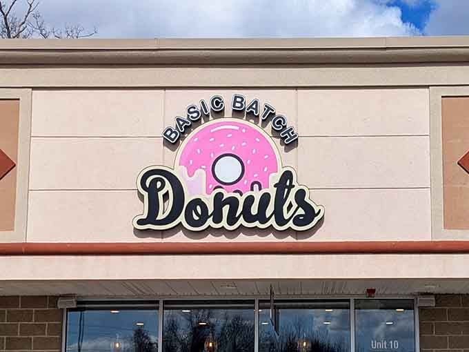 The storefront that launched a thousand sugar cravings, beckoning you toward breakfast bliss in Milford.