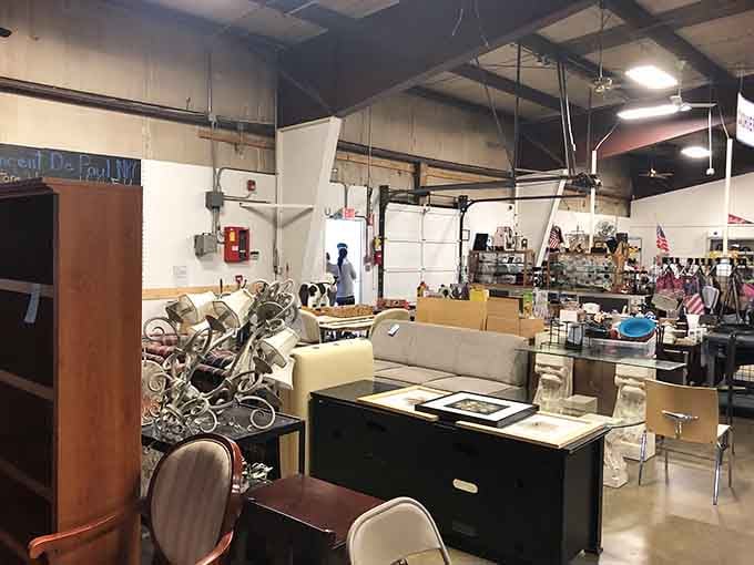 Furniture, décor, and treasures create a maze where every turn reveals someone's former favorite now waiting for you.