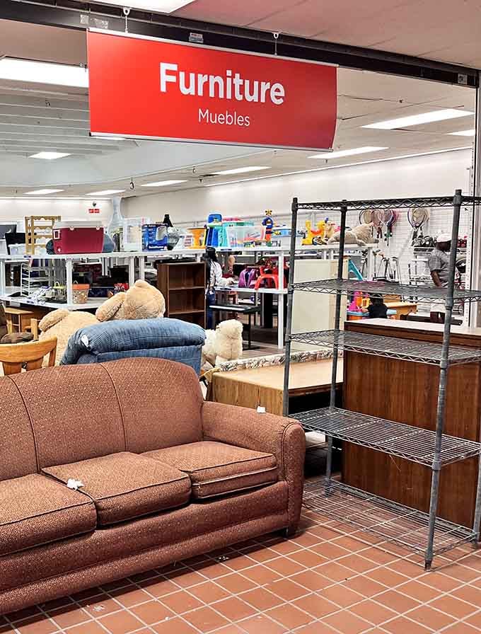 Find comfortable furniture and unique pre-loved treasures waiting for a new home at this sprawling thrift store in Minnesota.