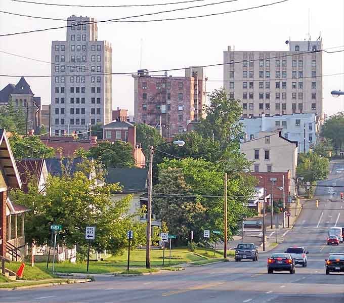 Downtown Mansfield rises with the kind of architectural confidence that doesn't require a coastal zip code to impress.