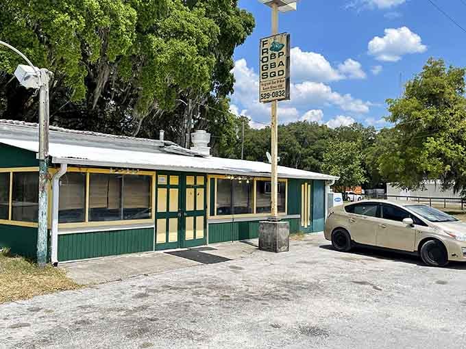 That green and yellow exterior isn't trying to impress anyone, and that's exactly why it does.