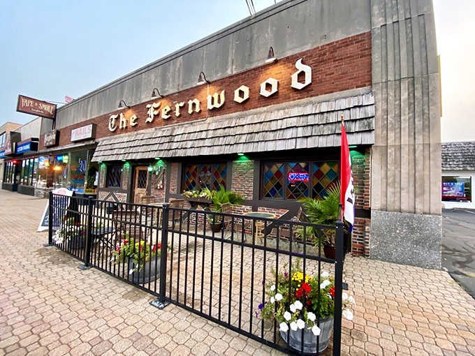 That classic signage and those stained glass windows have been welcoming hungry diners since Kennedy was president.