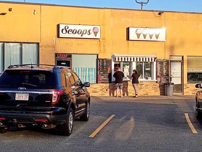 The cheerful storefront that's about to change your entire understanding of what ice cream can be.