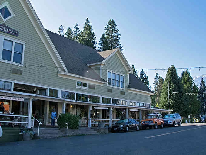 Main Street McCloud looks like someone built a town specifically for your retirement daydreams to come true.