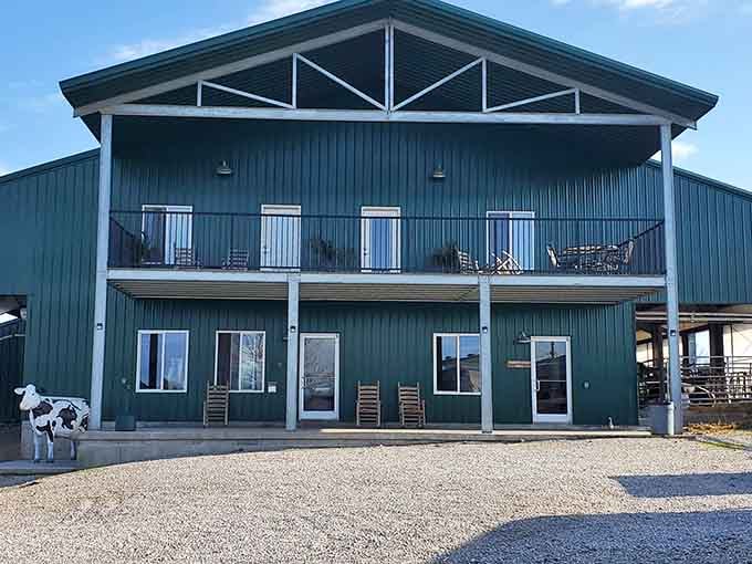 That blue barn isn't just pretty&mdash;it's where Kentucky's award-winning cheese dreams come true every single day.