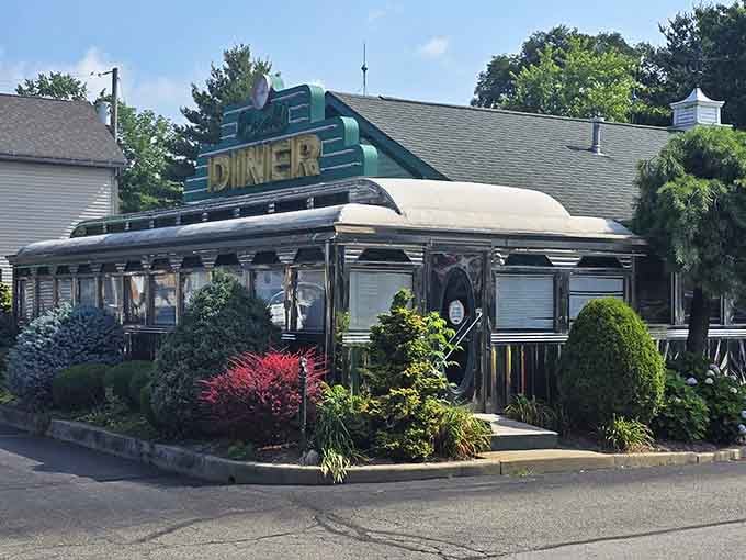 That gleaming emerald and chrome exterior isn't just eye candy&mdash;it's a beacon calling you home to breakfast.
