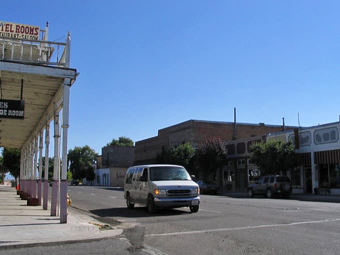 Main Street Alturas moves at a pace that lets you actually notice things, like when cars had character.