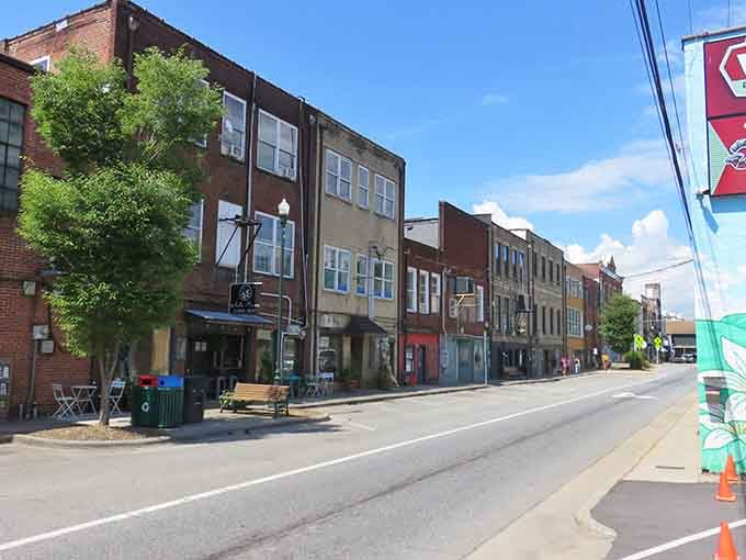 Main Street magic where blue skies meet small-town charm and nobody's rushing you along.