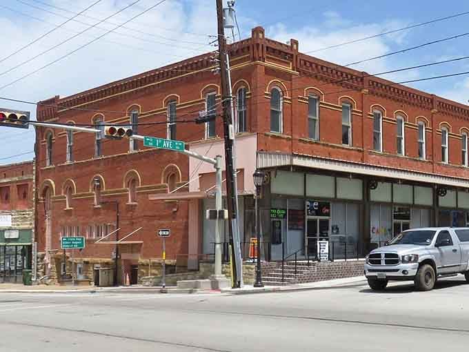 Downtown Mineral Wells looks like someone preserved a slice of 1920s Texas and forgot to tell anyone about it.