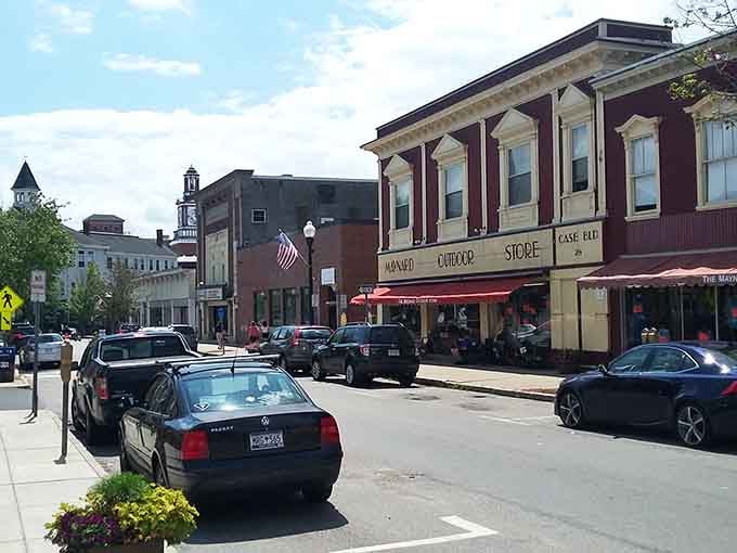 Red brick buildings line the streets like they're posing for a New England postcard, and honestly, who can blame them?
